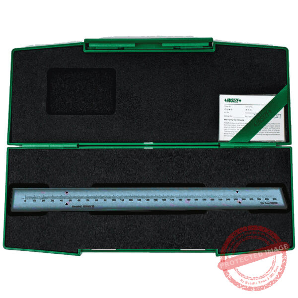 INSIZE ISD-CL Standard Glass Ruler Scale (Grad; 1mm) Accuracy; ±1µm ...