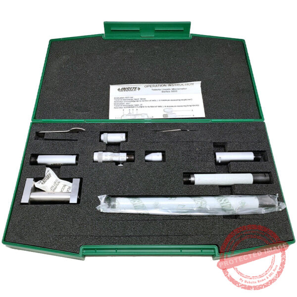 INSIZE 3222 Inside Tubular Micrometer (Sping-loaded Extension Rod with ...